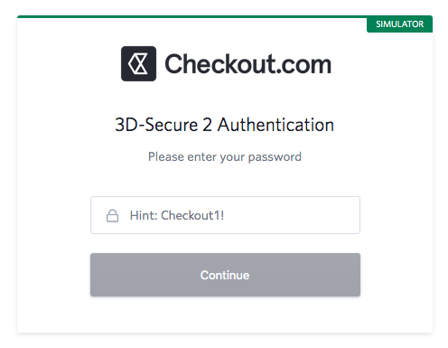 Authenticate payments - Docs